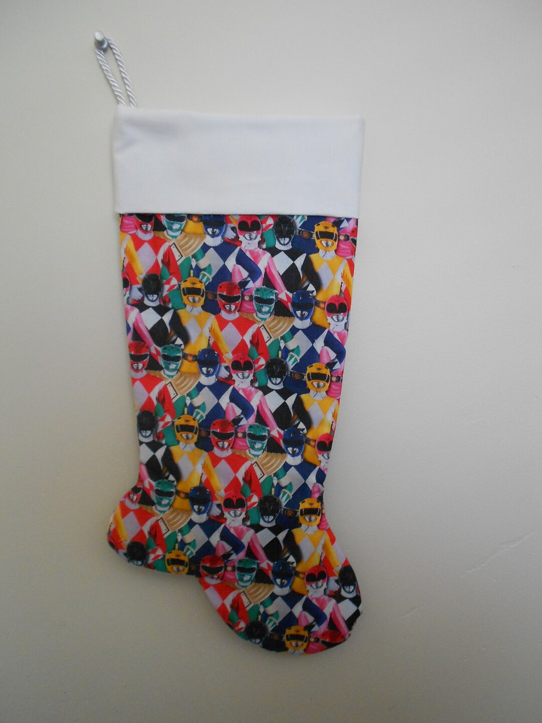 Power Ranger Christmas Stocking - Etsy