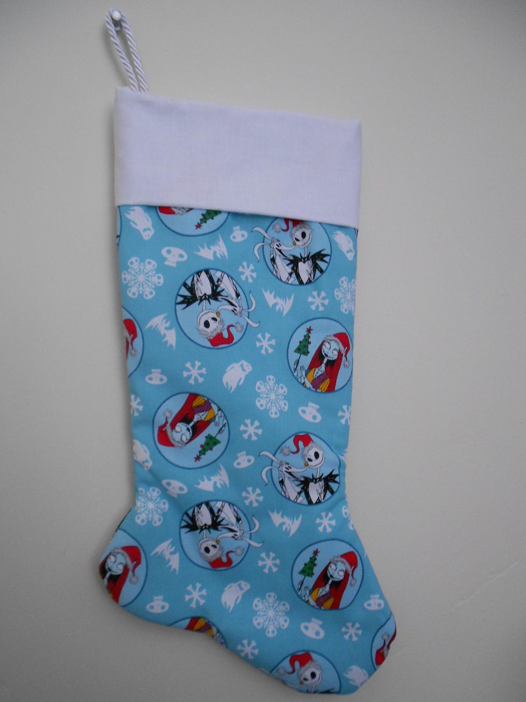 Jack Skellington Christmas Stocking - Etsy