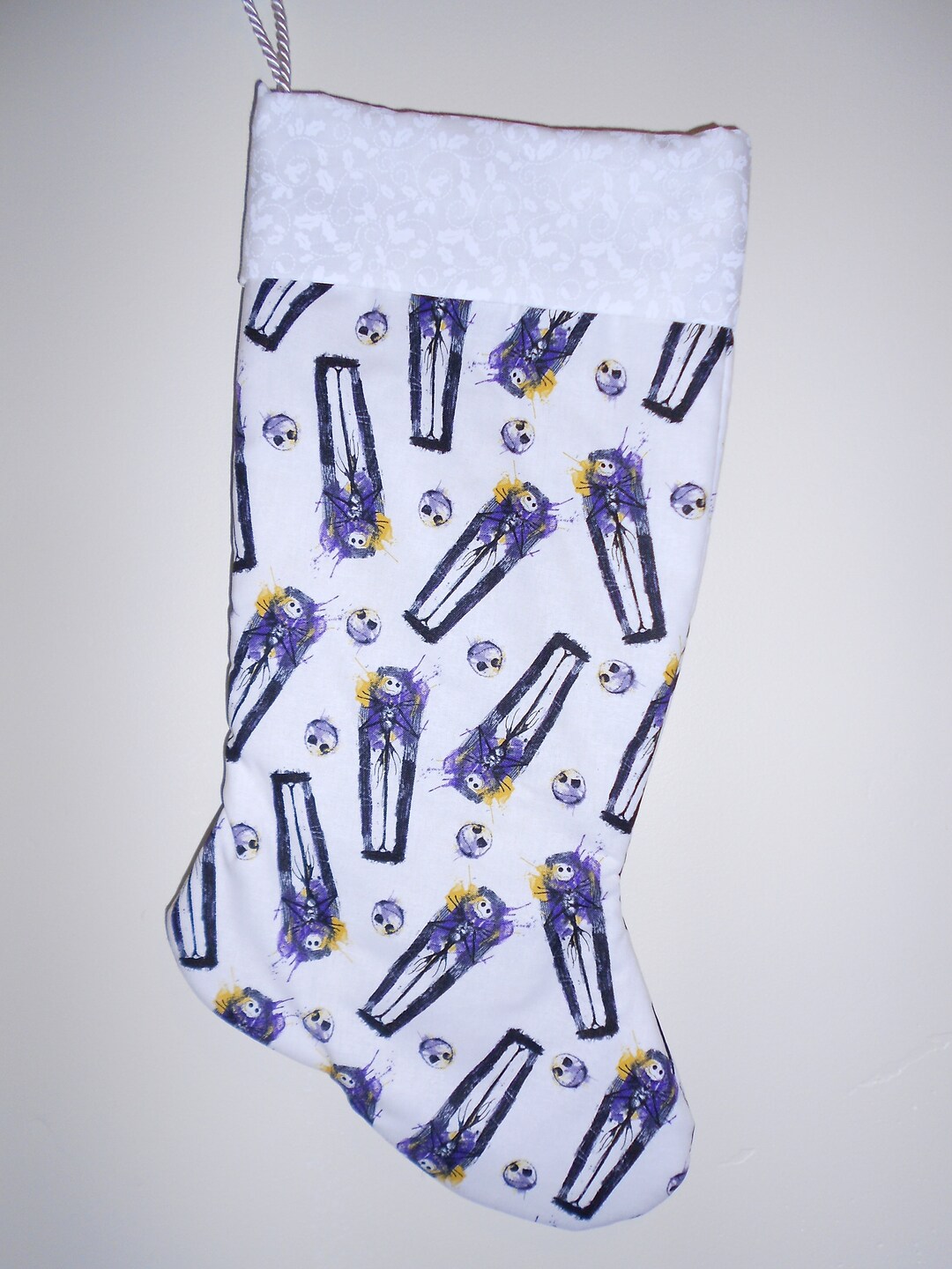 Jack Skellington Christmas Stocking - Etsy