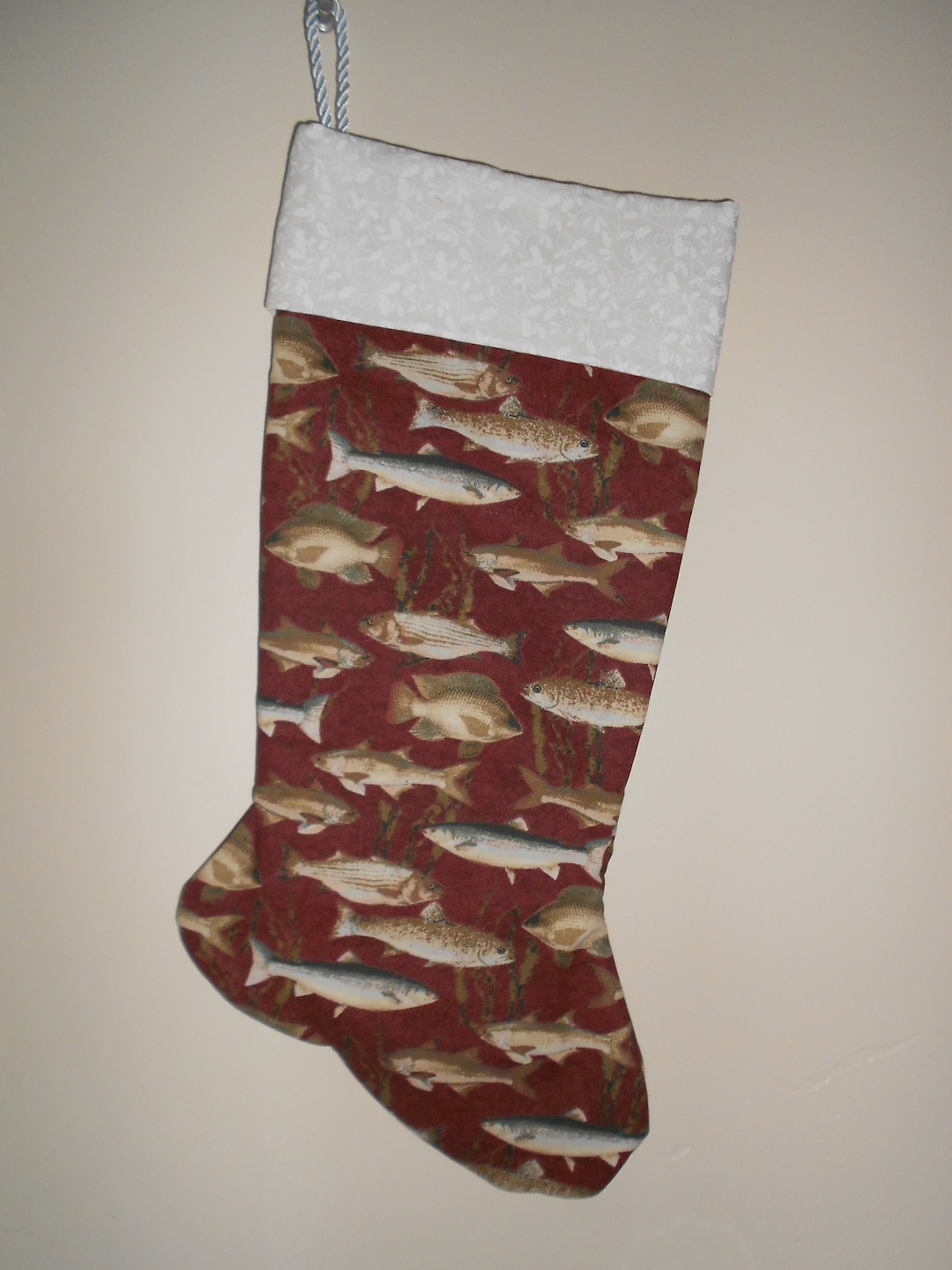 Fish Christmas Stocking - Etsy
