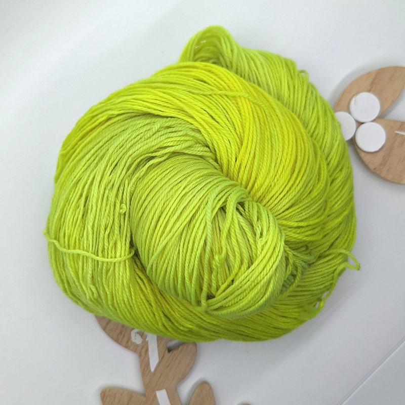 Neon Yellow Yarn - Etsy