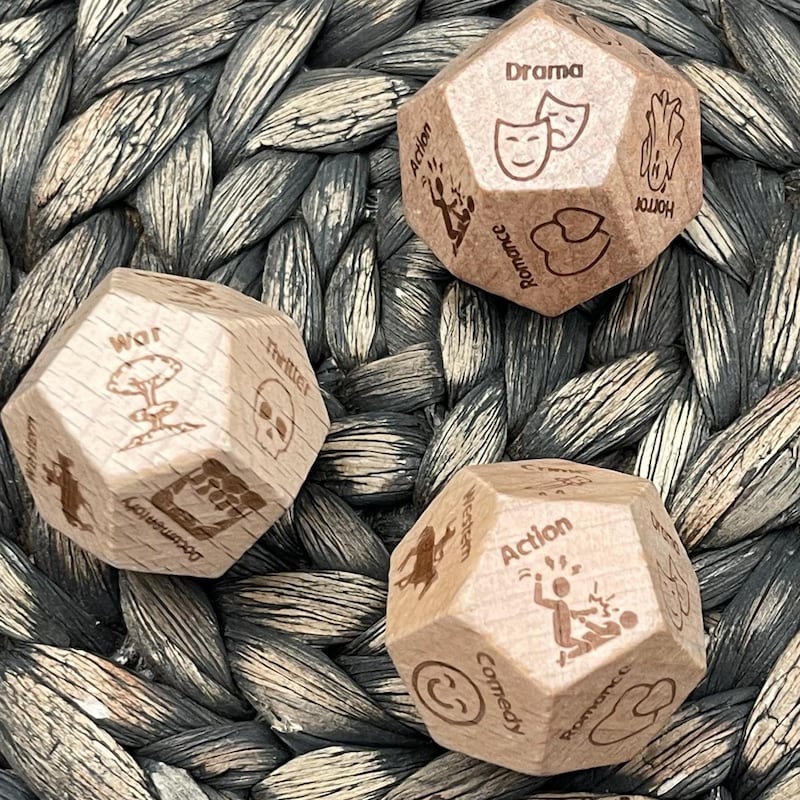 Movie Dice 12 - Etsy