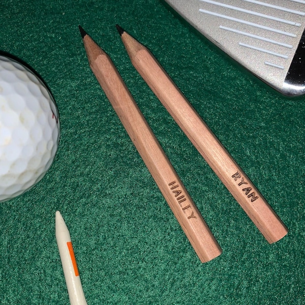 Golf Pencils - Etsy