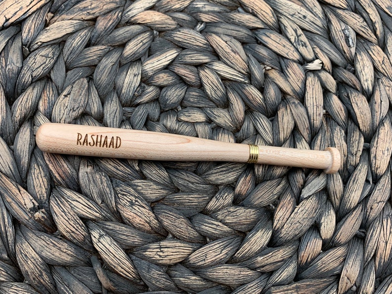 Personalized Wood Baseball Bat Pen Engraved Sports Pen | Etsy