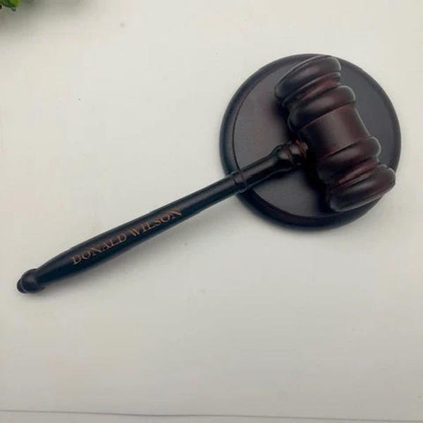 Judges Gavel - Etsy