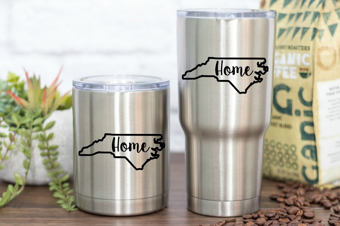 Home Script Vinyl State Decal Perfect for Your Car - Etsy