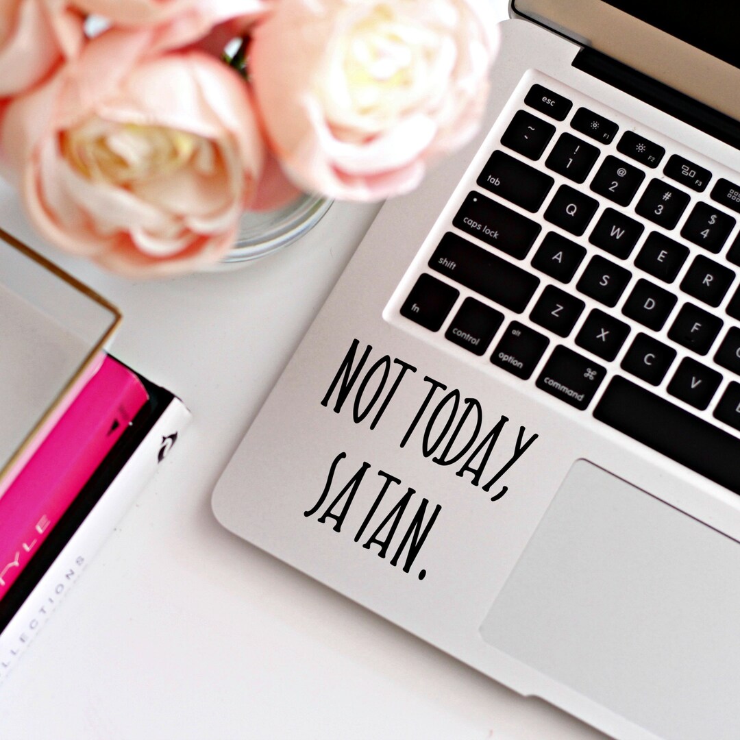 Not Today Vinyl Decal - Perfect for Your Car, Tumber, Waterbottle ...
