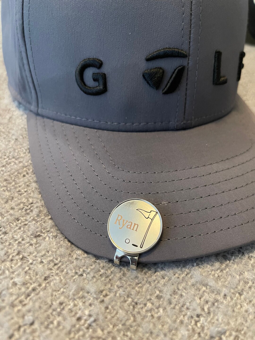 Magnetic Golf Ball Marker W/ Hat Clip, Engraved Personalized Ball Maker ...