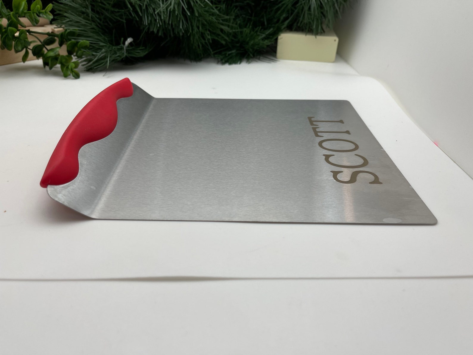 Personalized Stainless Steel Cake Scraper Baking Giant Layer - Etsy