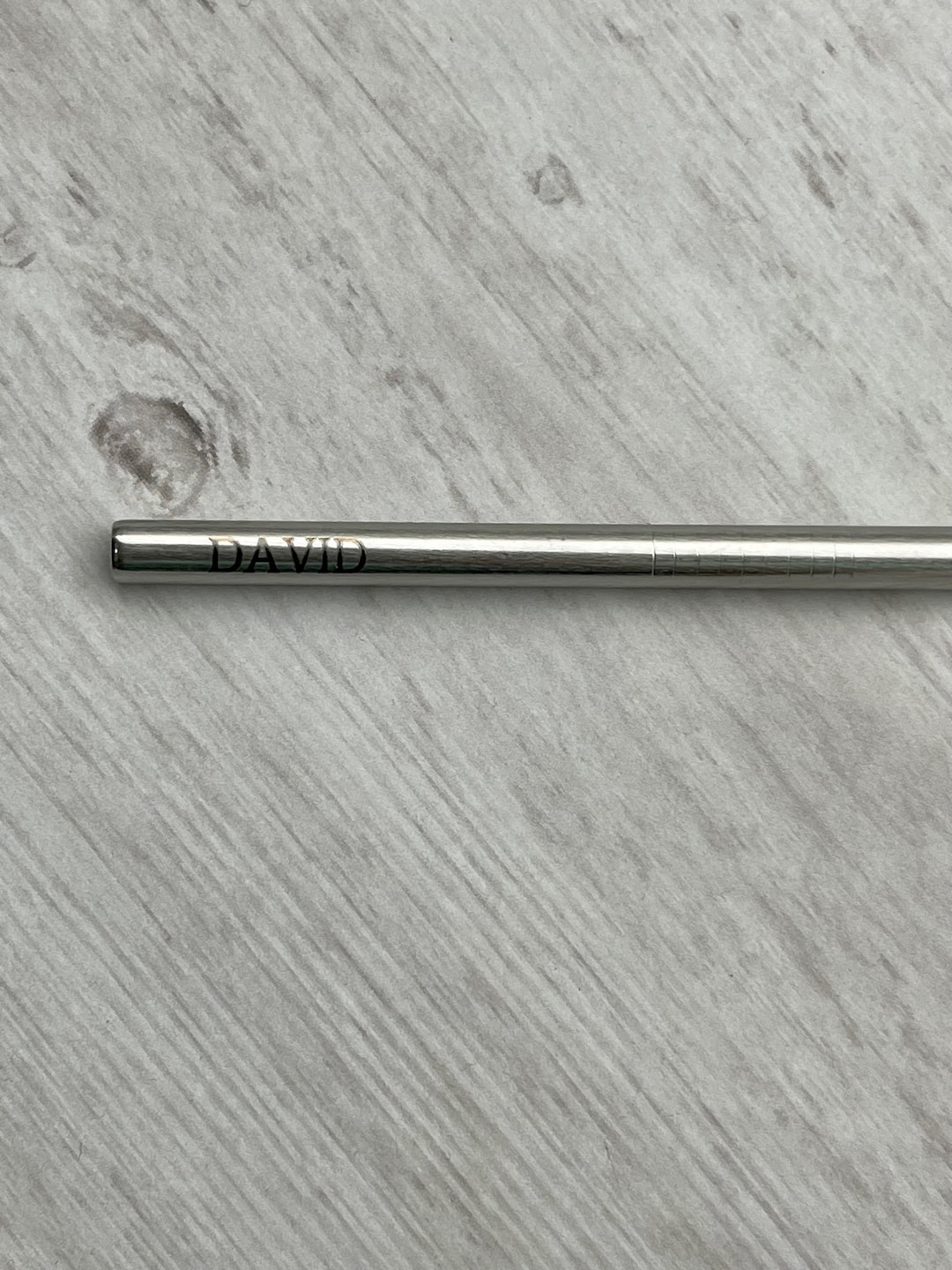 Personalized Stainless Steel Straw, Eco Friendly Gift, Sipping Straw ...