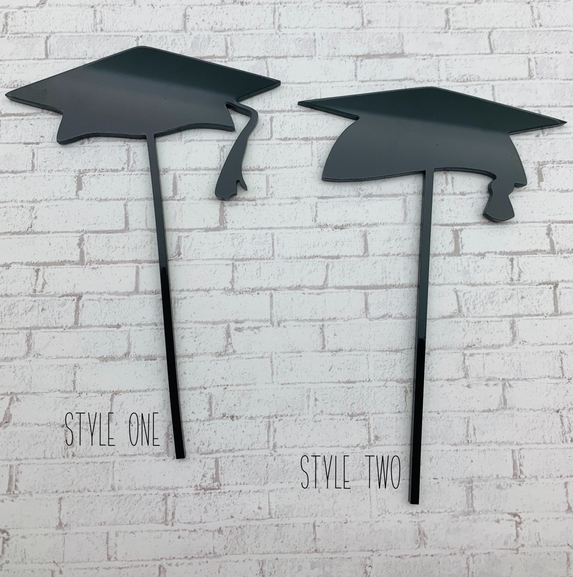 Graduation Cap Cupcake Topper Grad Cap Graduation Party | Etsy