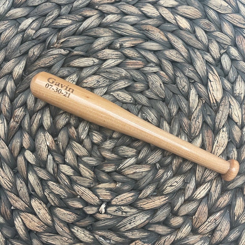 Mini Baseball Bat - Etsy