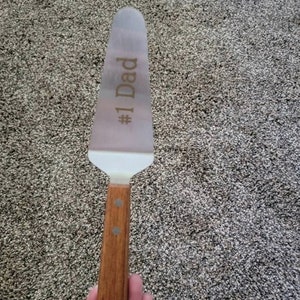 Metal Personalized Pie Server, Personalized Cake Server - Pie Spatula ...