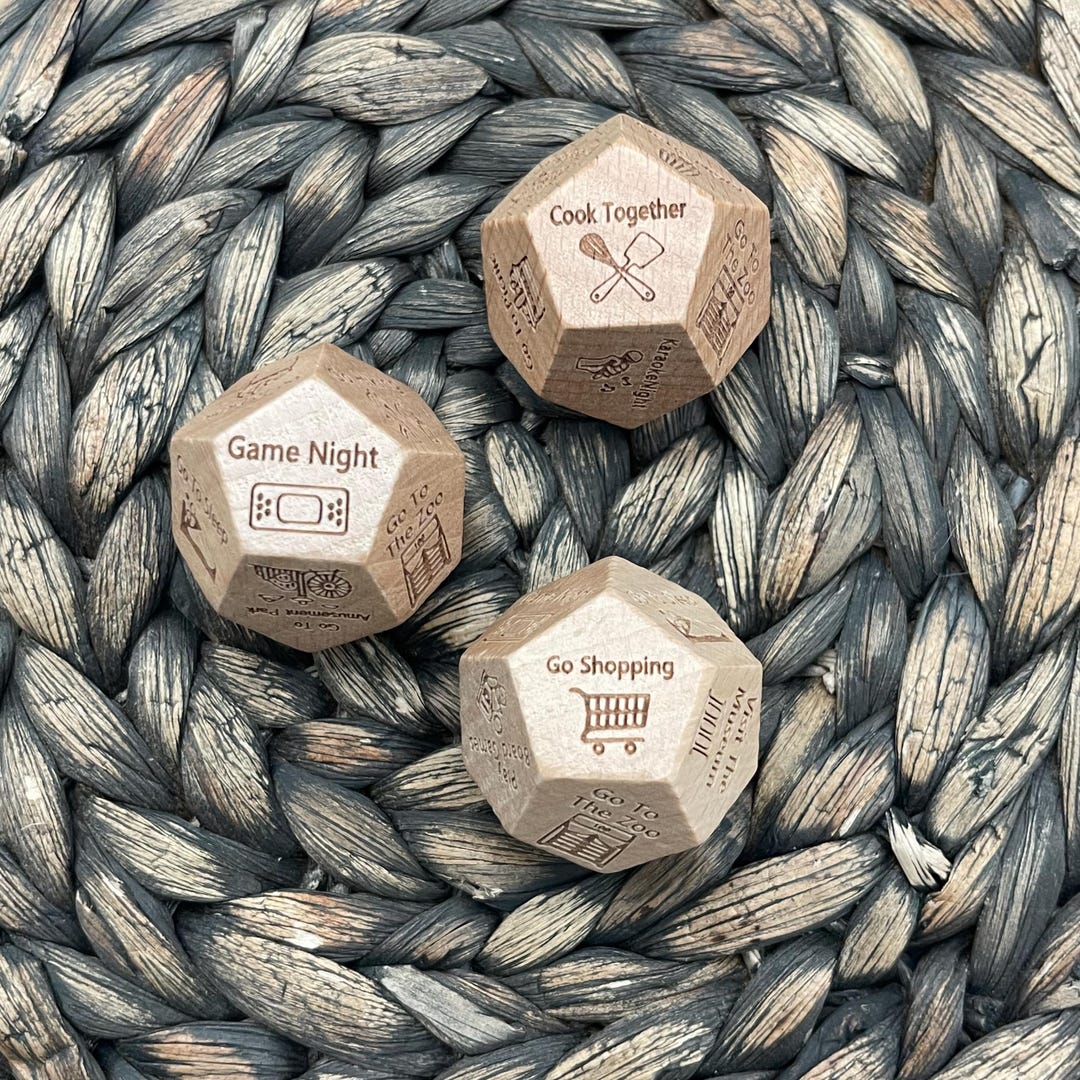 ACTIVITY - What to Do Dice, Couples Activity Date Dice, 12 Activity ...