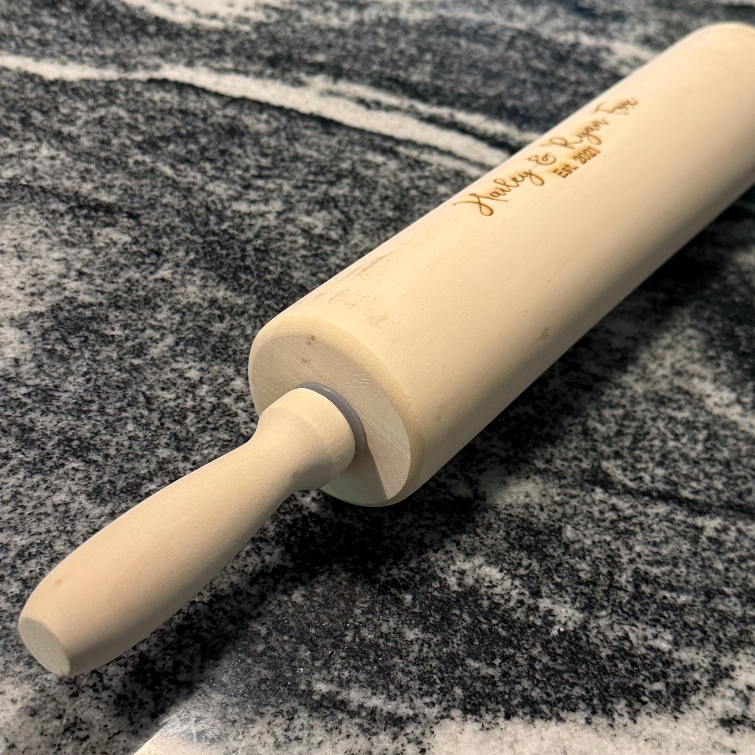 Personalized Engraved Rolling Pin, Custom Baker Gift - Etsy