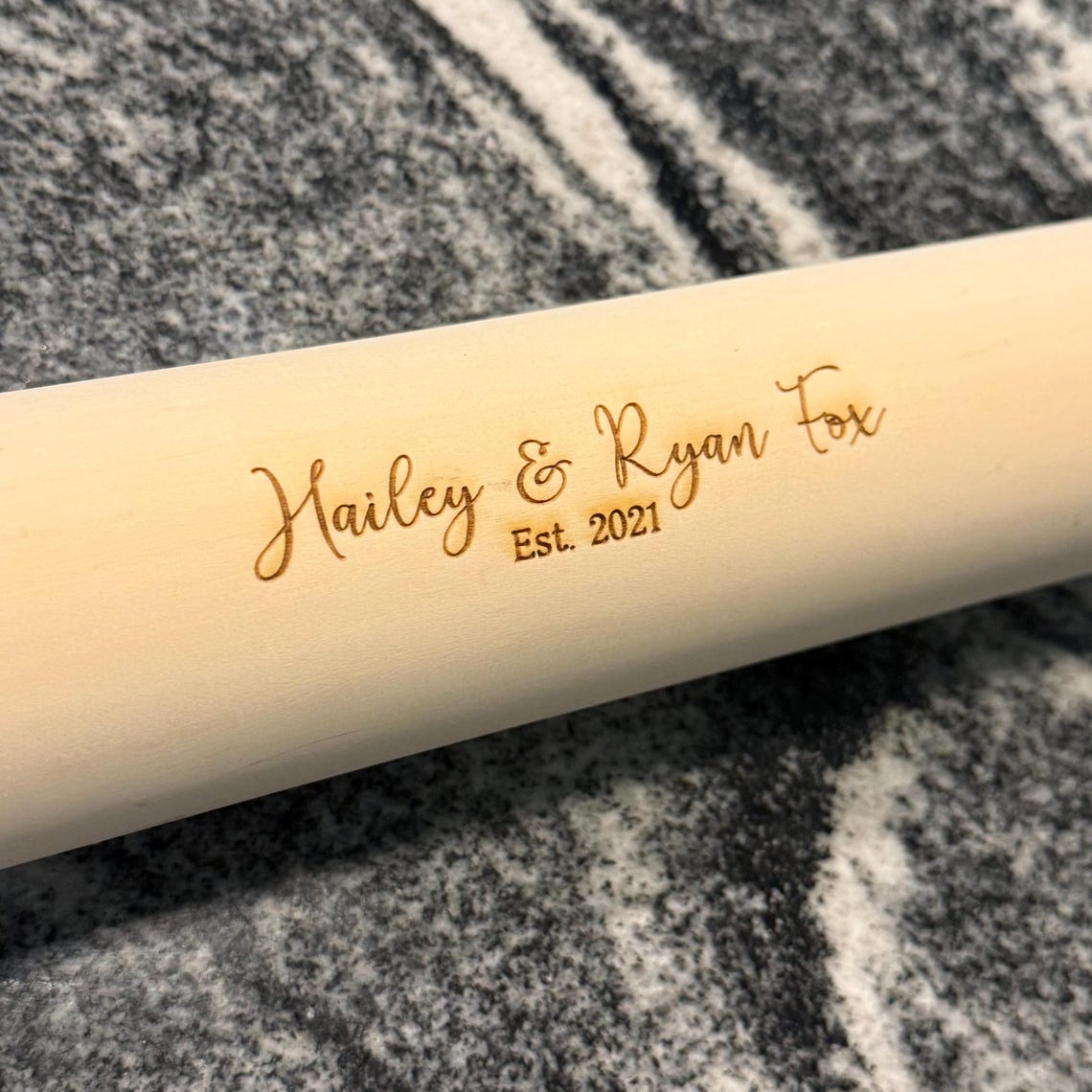 Personalized Engraved Rolling Pin, Custom Baker Gift - Etsy
