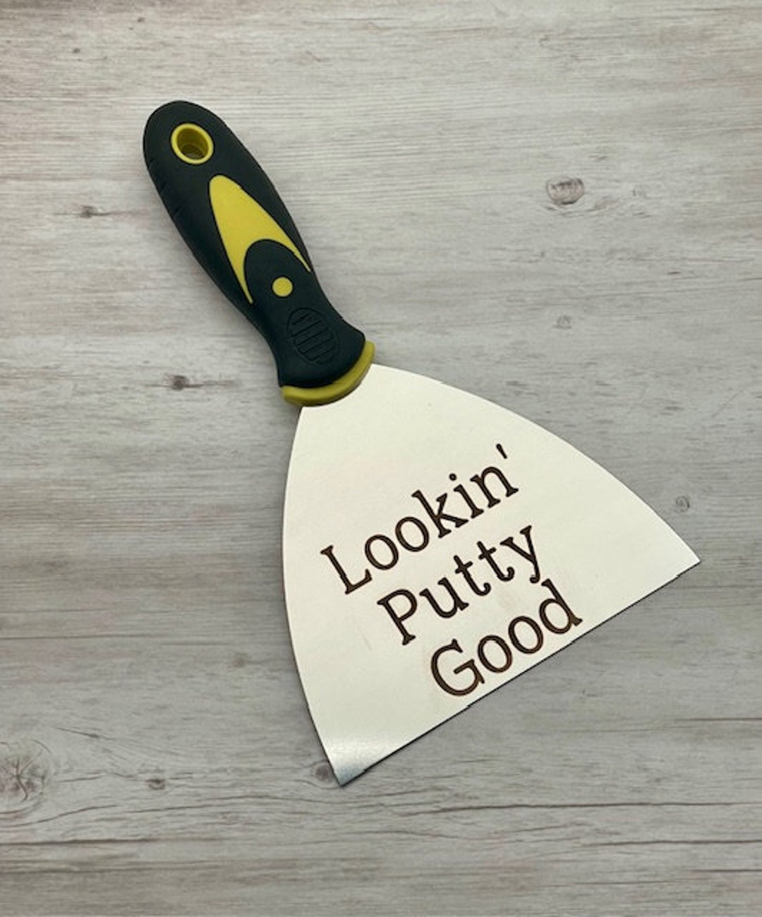 Custom Engraved Putty Knife, Personalized Spackle Knife, Painter ...