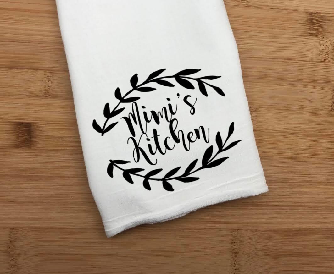 Personalized Kitchen Towel, Name's Kitchen Towel - Etsy