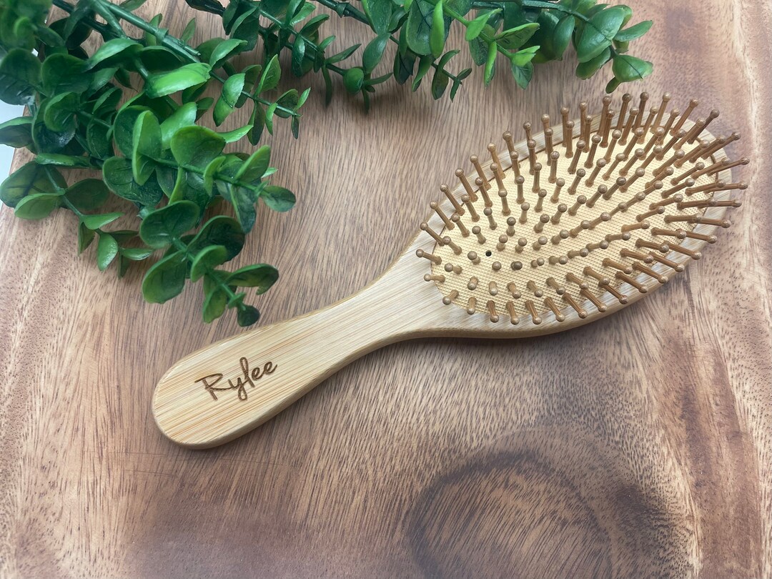 Engraved Brush, Personalized Oval Brush, Full Sized Brush - Etsy