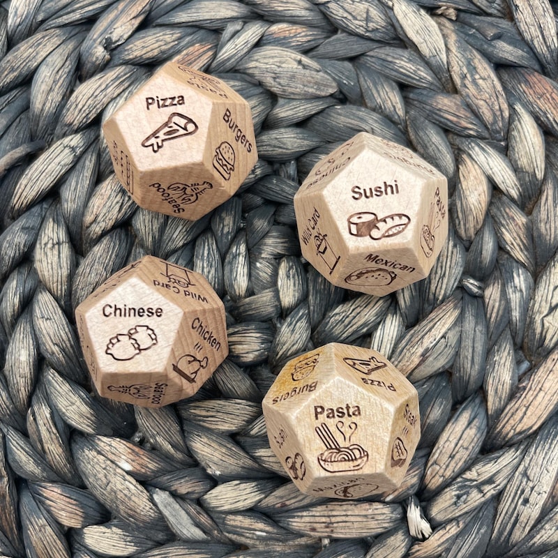 Food Dice - Etsy