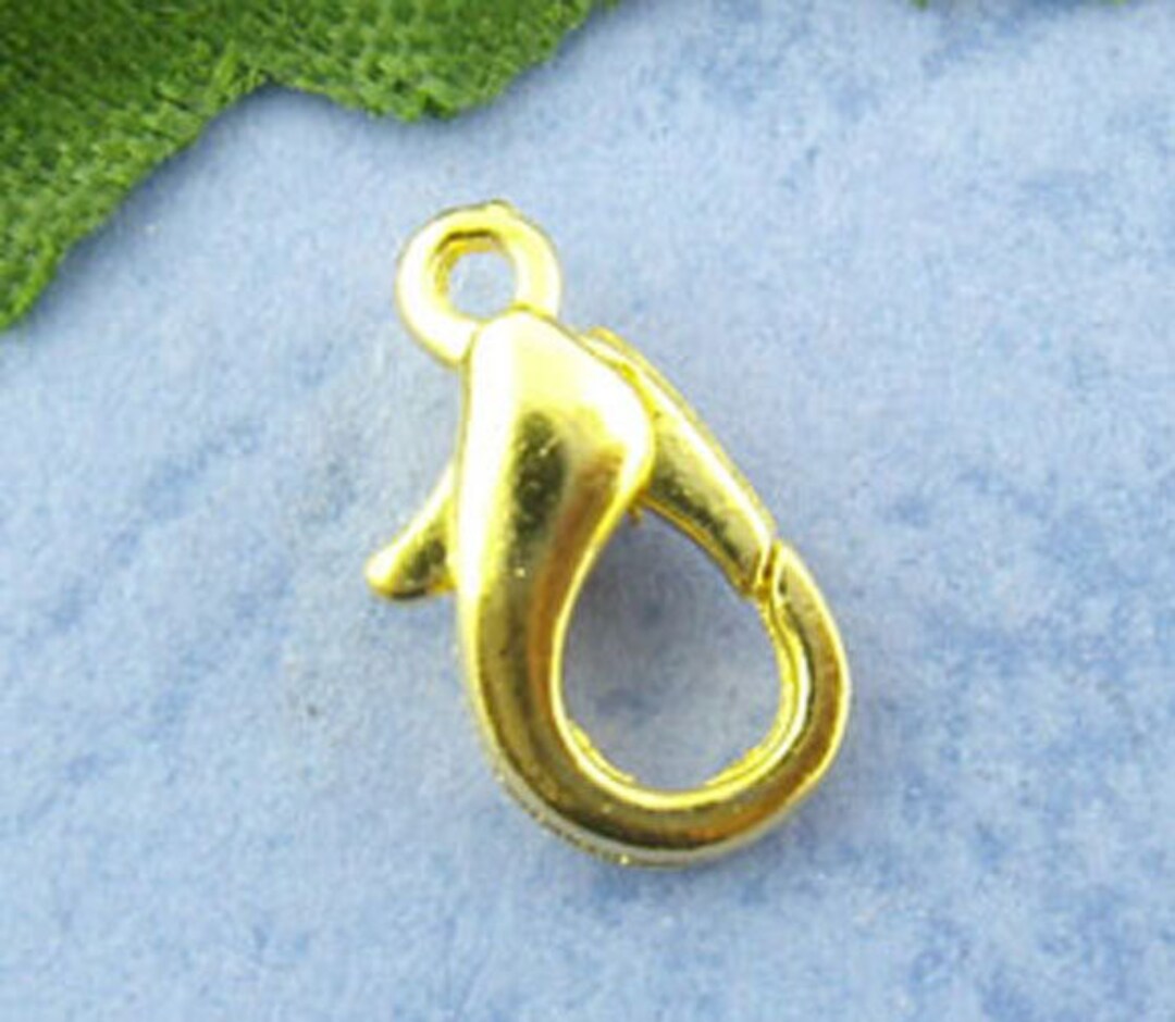 Gold Lobster Clasp Perfect for Jewelry Making - Etsy
