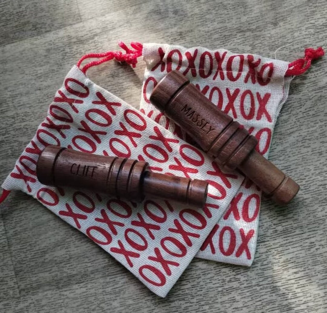 Engraved Duck Call - Personalized Duck Call - Gift for Hunter - Wooden ...