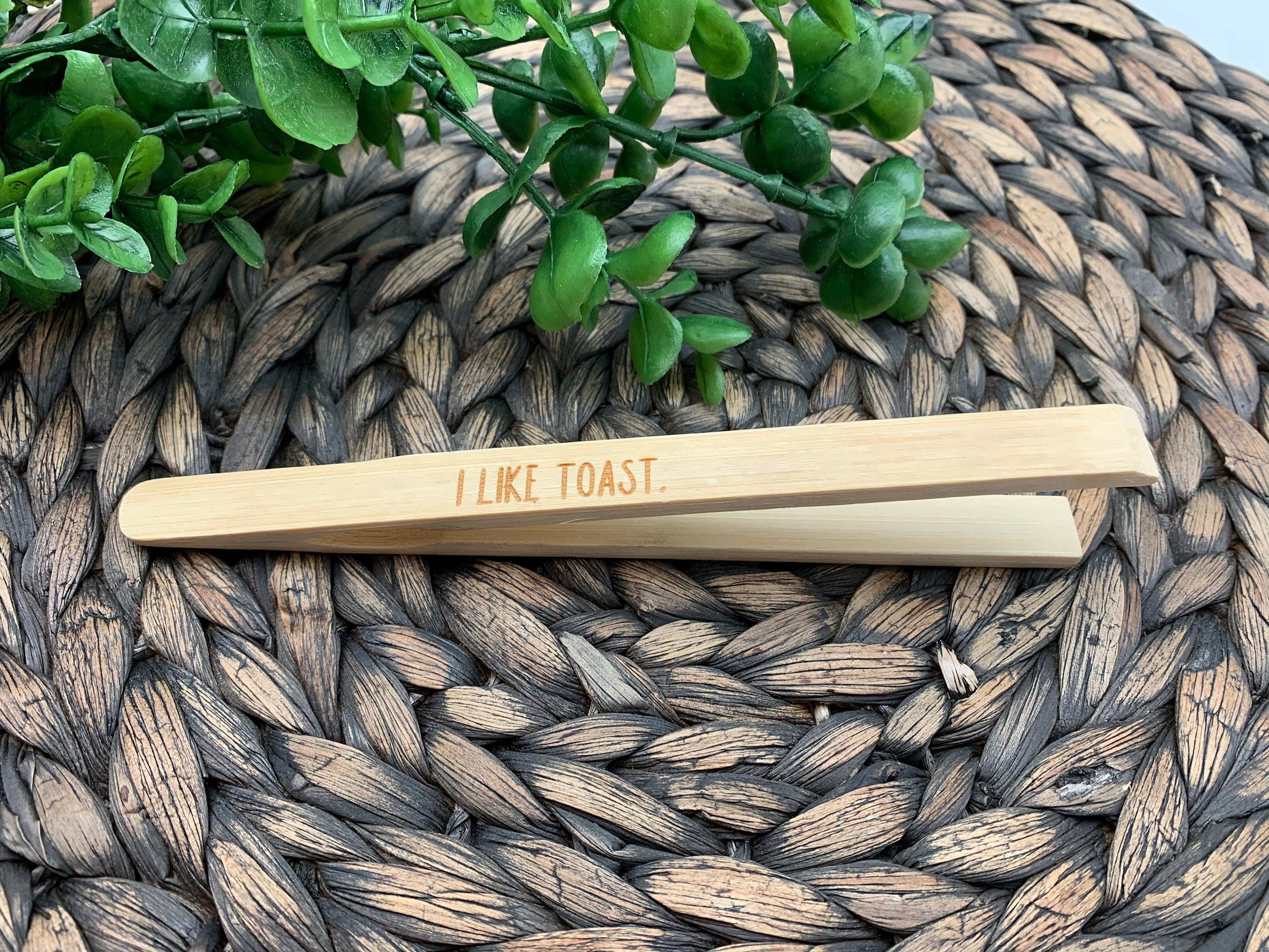 Personalized Engraved Toast Tongs | Etsy