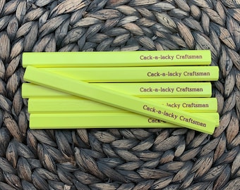 Personalized Carpenter Pencil Gifts for Dad Gift for | Etsy