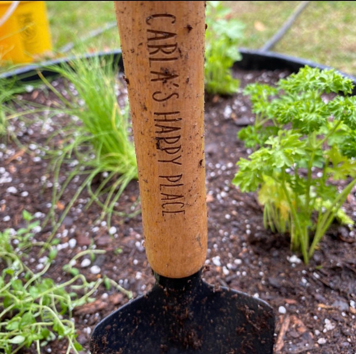 Custom Garden Trowel Personalize With Any Name or Phrase - Etsy