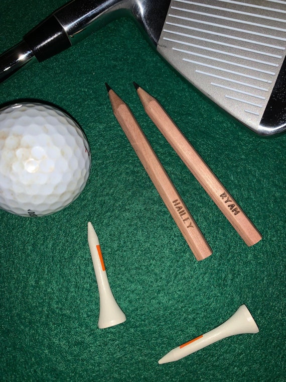 Personalized Golf Pencil Engraved Golf Pencil Gifts for | Etsy