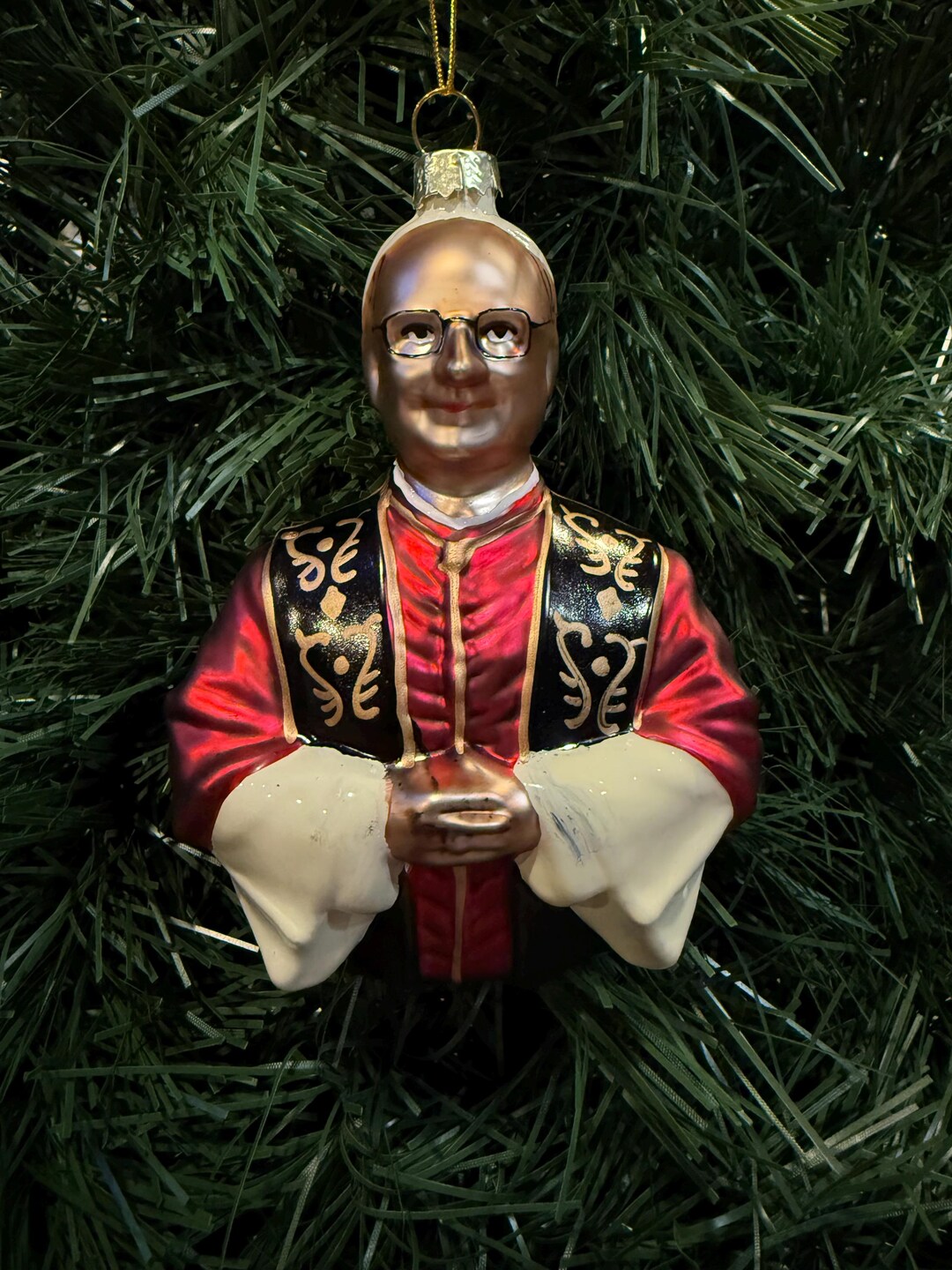 Pope Leo XIV Christmas Ornament – 3D Holiday Keepsake – First American ...