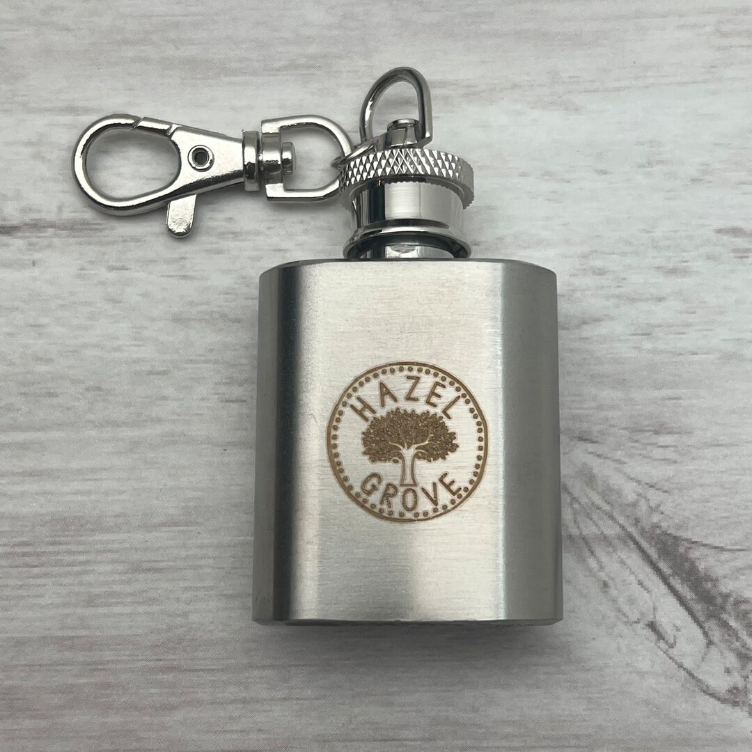 Logo Mini Birdie Juice Stainless Flask, Keychain Flask, Flask for ...