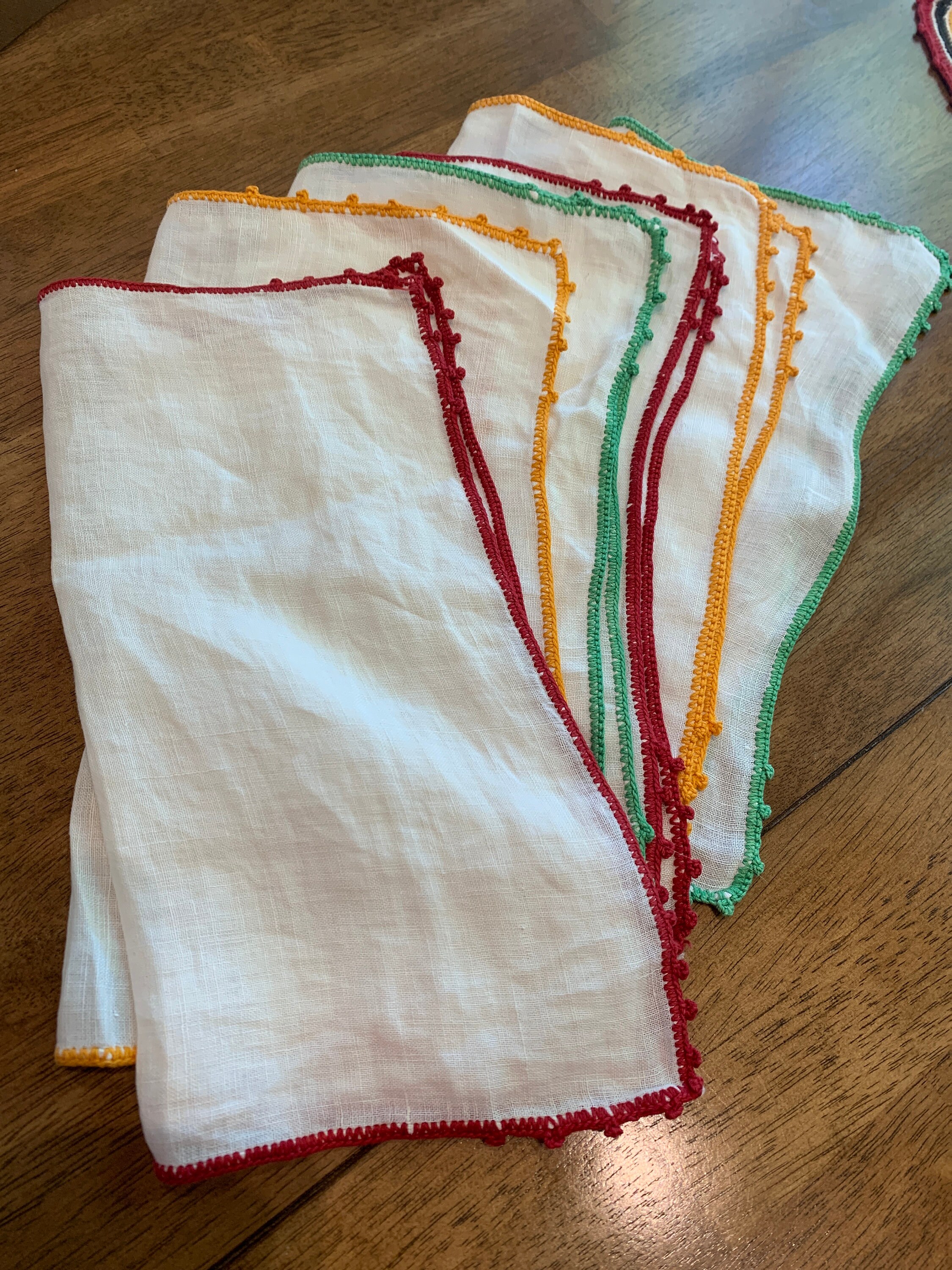 Colorful Mexican Style Linens 6 Settings - Etsy