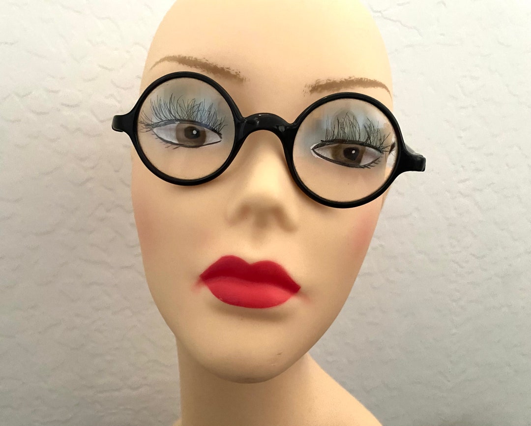 Art Deco Glasses Eyeglasses Vintage 1920s 1930s Round Black Celluloid ...