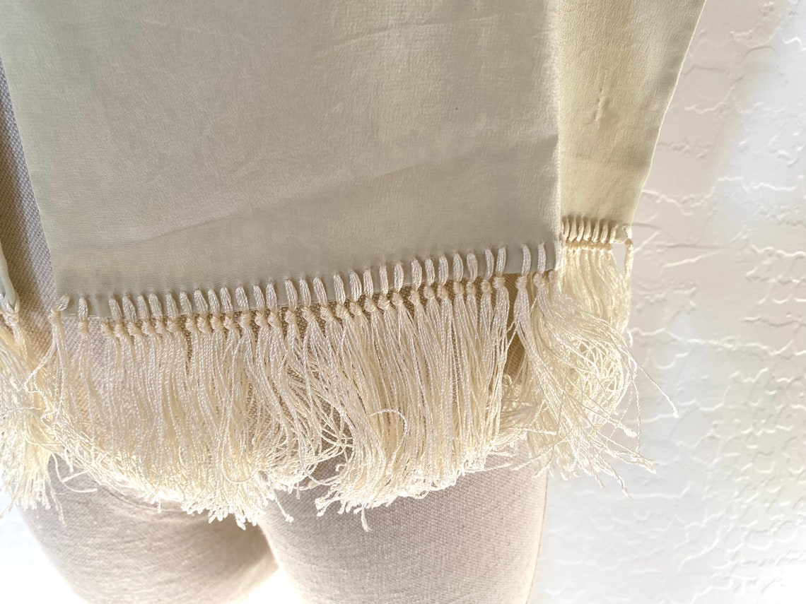 Opera Scarf Vintage 1940s Gentlemans Ascot Navy Blue Paisley - Etsy