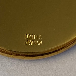 AMITA JAPAN Jewelry Set Vintage 1950s Brooch Earrings Floral - Etsy