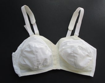 White Bullet Bra | Etsy