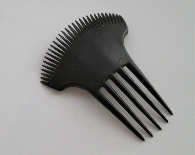 Antique Hair Comb 1800s Brown Horn Goodyears Dated 1851 - Etsy