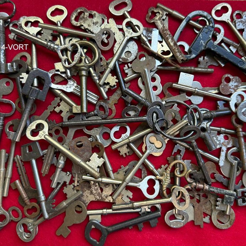 Bulk Skeleton Keys - Etsy