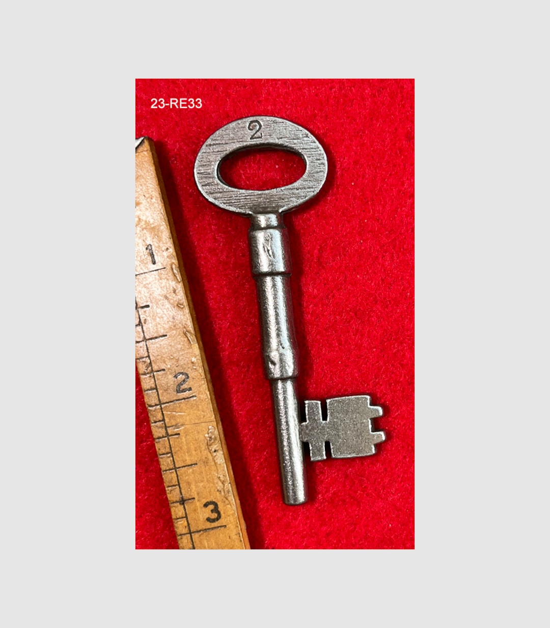 Asylum Skeleton Key - Genuine 1800's English Hospital Institution Key ...