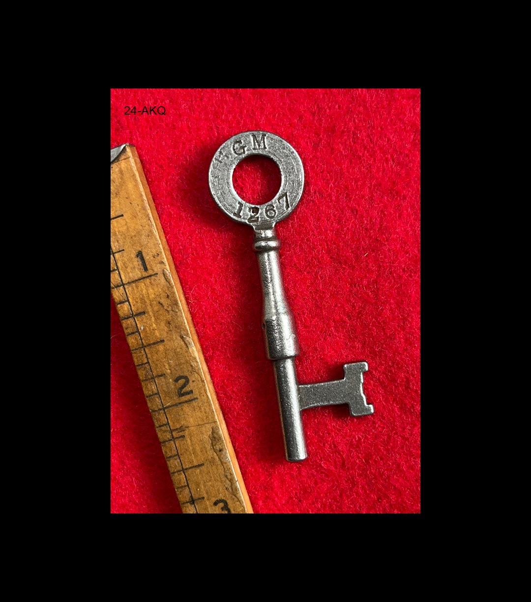 Asylum Skeleton Key - Genuine 1800's English Hospital Institution Key ...