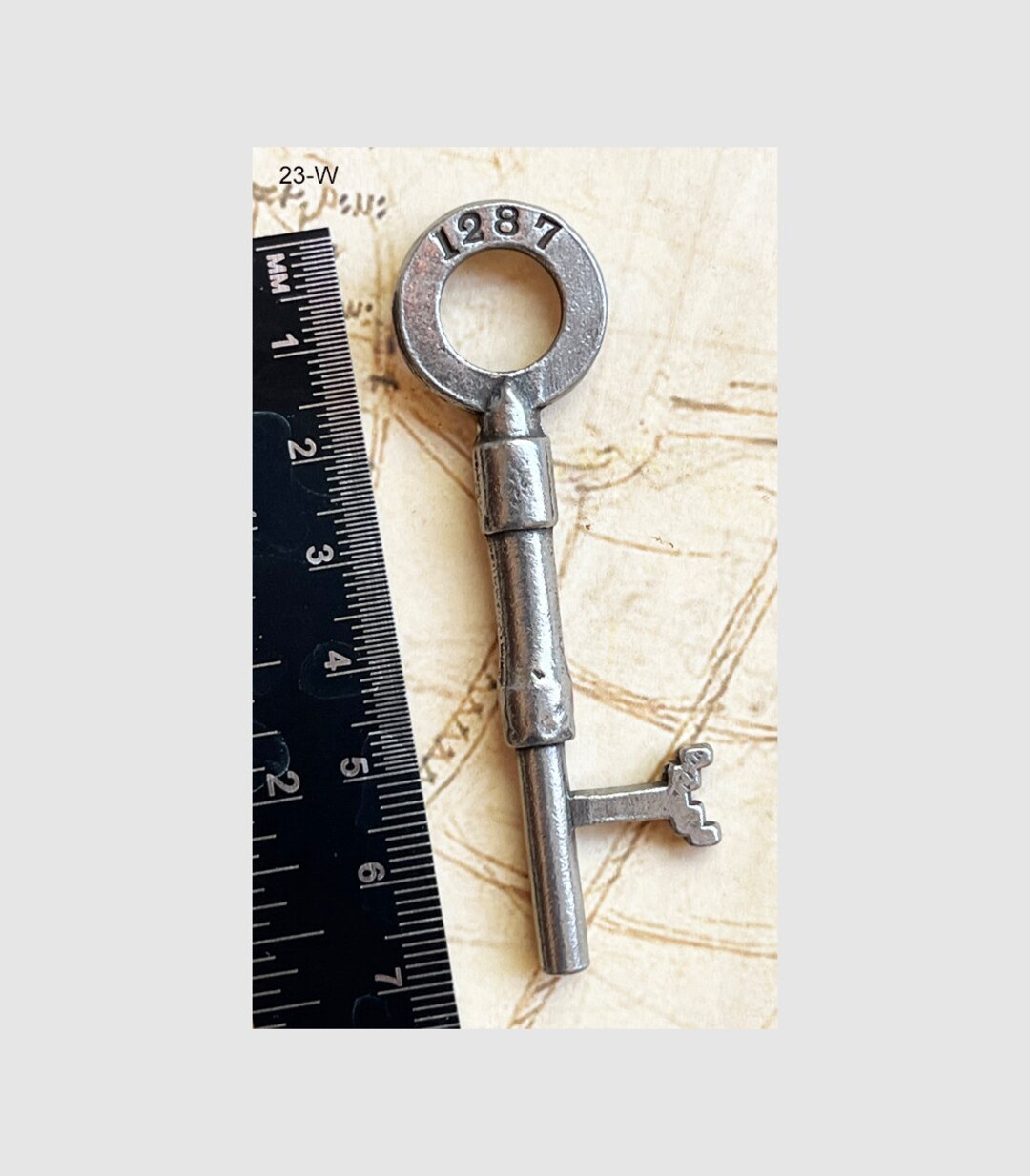 Asylum Hospital Institution Skeleton Key - Genuine 1800's English ...