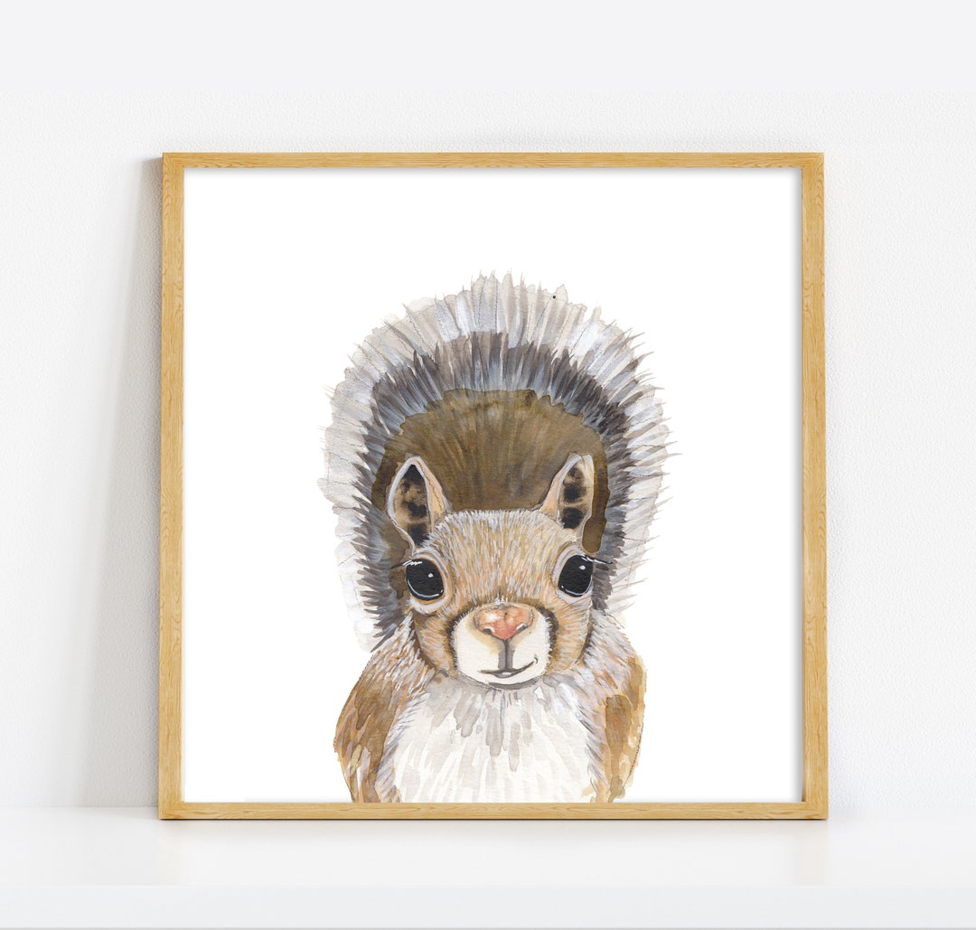 Stu the Squirrel - Etsy