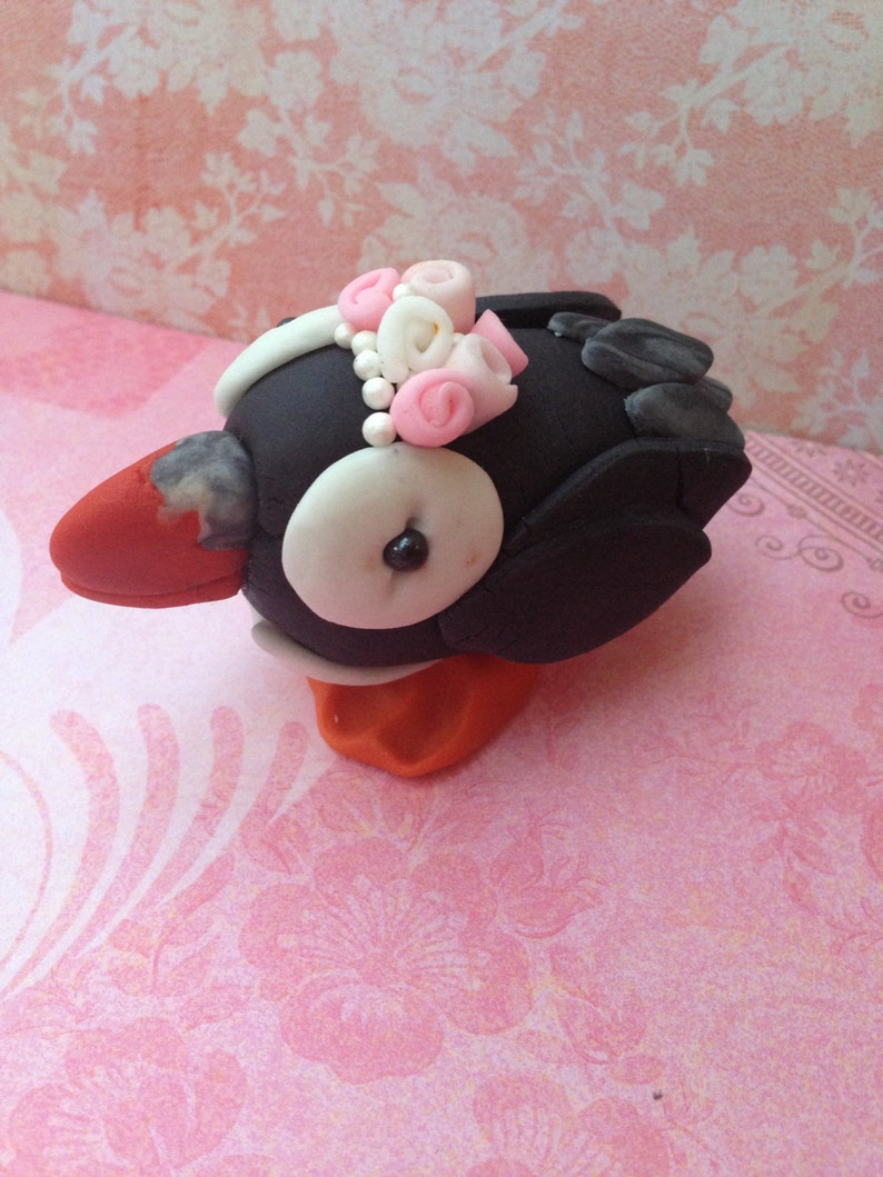 Puffins Couple Wedding, Bridal Shower Cake Toppers - Etsy