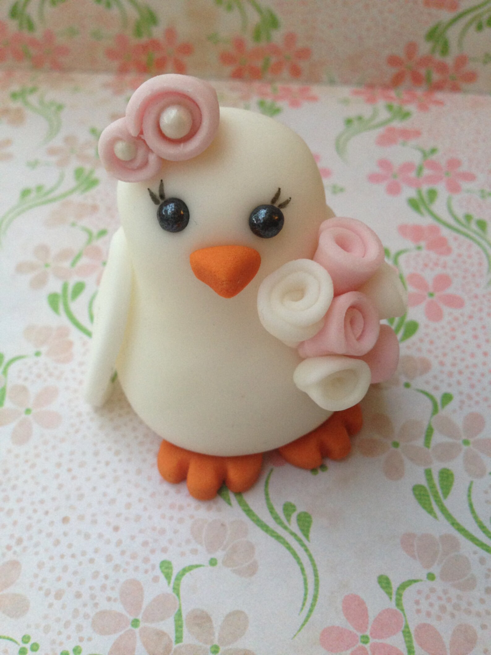 Edible Fondant Cake Topper Army Penguin Couple Great Topper - Etsy