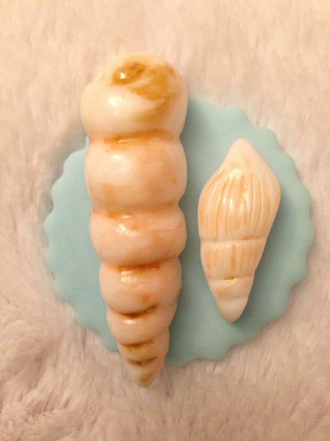 Sea Shell Fondant Toppers | Etsy