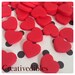 Heart Shape Fondant Cake Toppers, Valentine's Day Heart, Wedding Heart ...