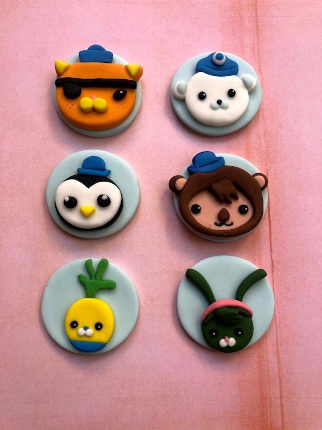 Octonauts Inspired Cookie, Cupcake Toppers, Under the Sea Inspired ...