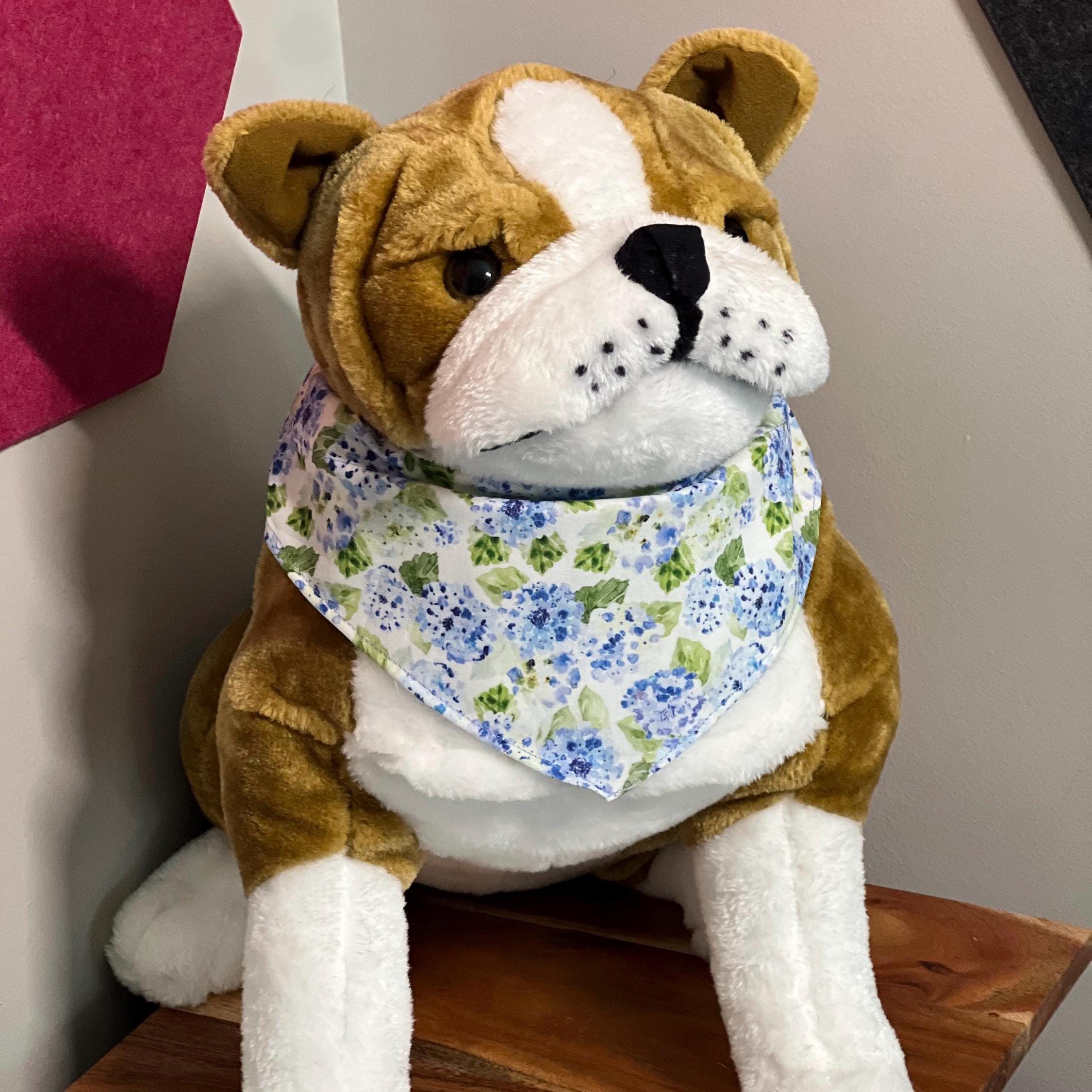 Hydrangeas Dog Bandana: Floral Wedding Pet Accessory, Handmade in USA ...