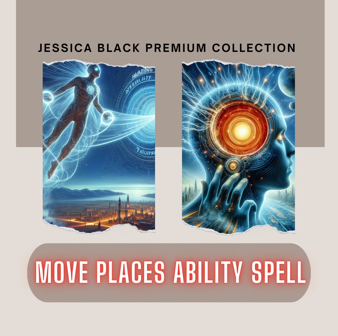 Amazing ability to Teleport Spell potent Traveling Spell Move Places ...